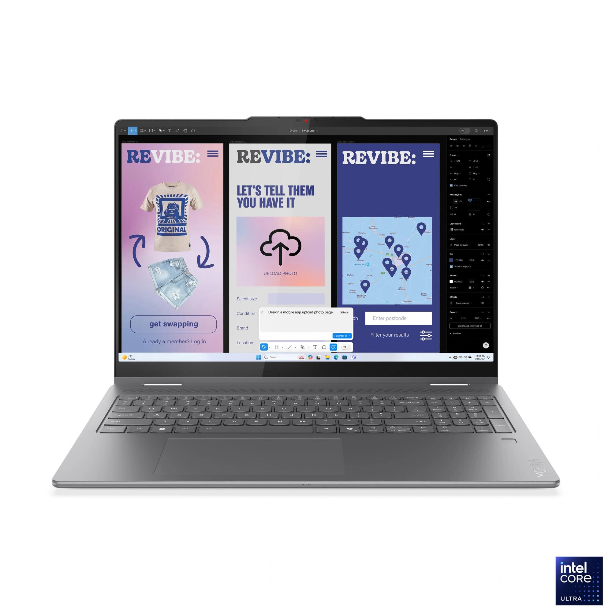 Ноутбук Lenovo Yoga 7i 2-in-1 (83JT0002US) Intel Core Ultra 5 226V 16 Gb\ 1 Tb SSD\Arc Graphics 130V\ Win11\сенсорный