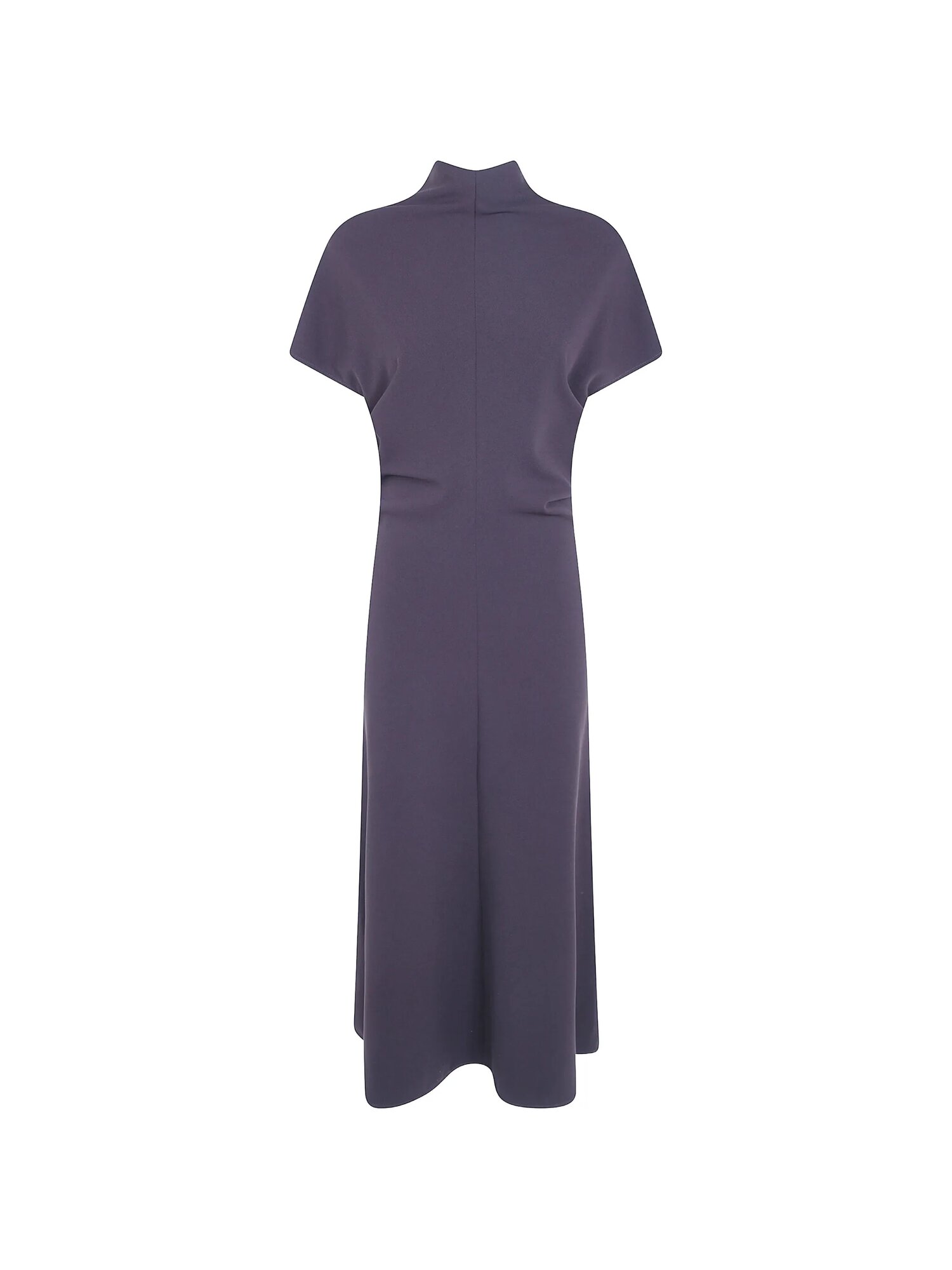 Платье High-neck gathered-waist midi dress