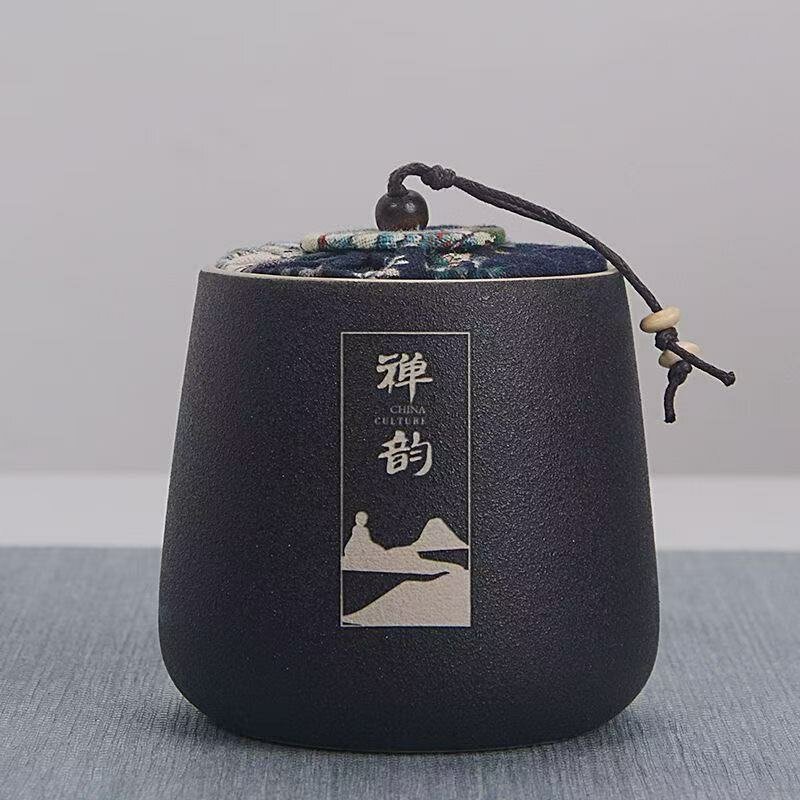 Керамическая чайная банка Tieguanyin 300 мл E