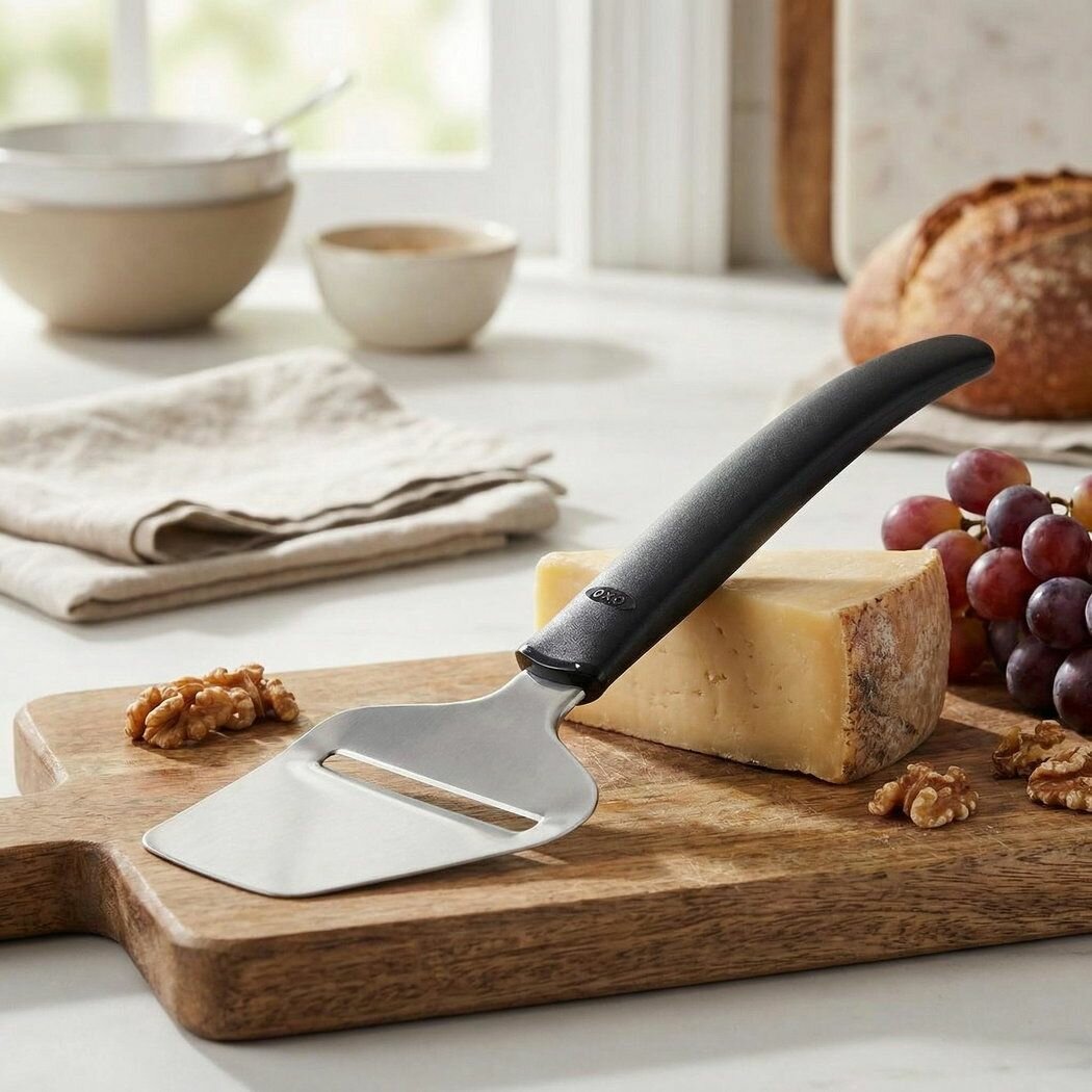 Сырорезка OXO Good Grips - нержавеющая сталь, 22.8х4.4 см, O-11237700