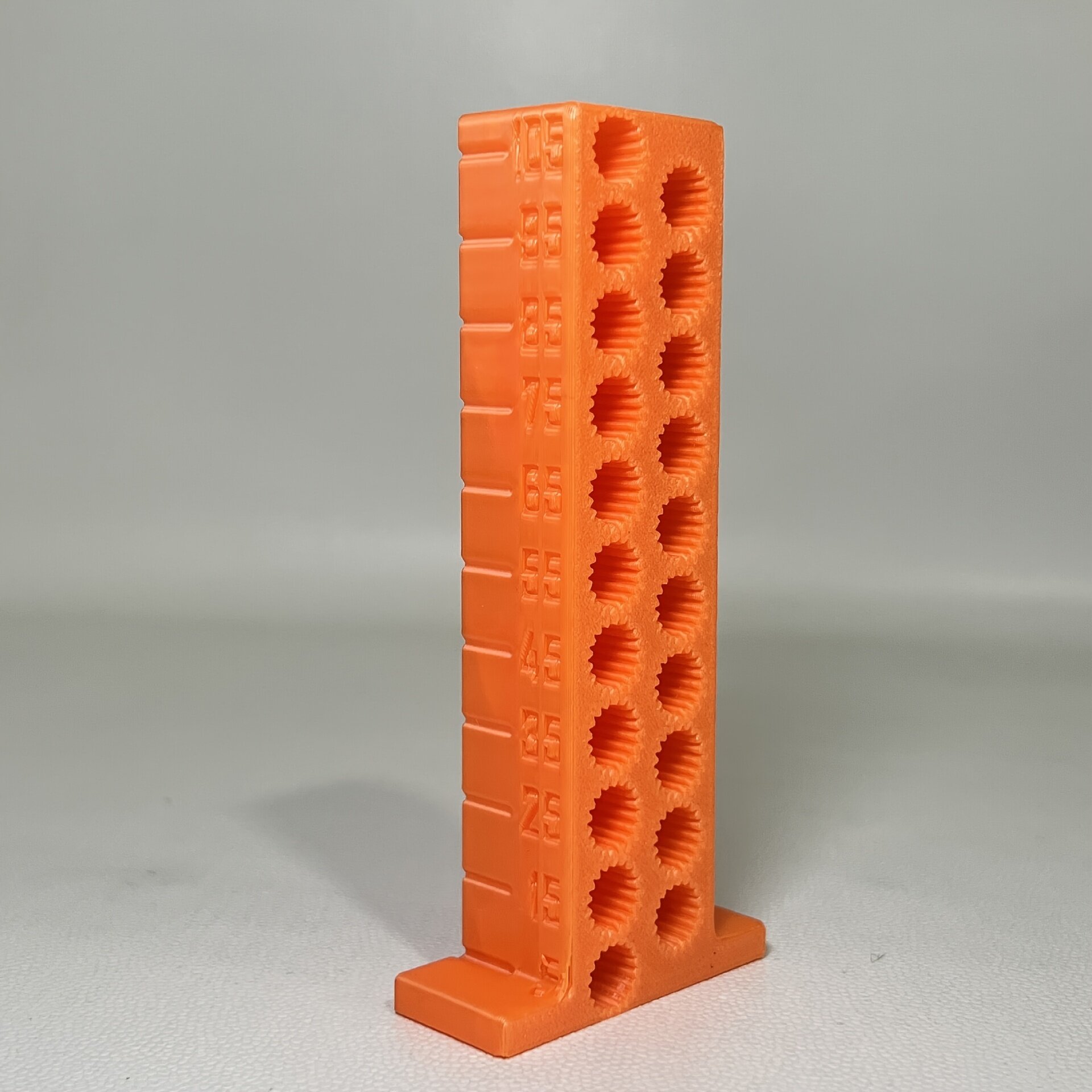 Разметочный рейсмус 5–105 мм, оранжевый, многофункциональный