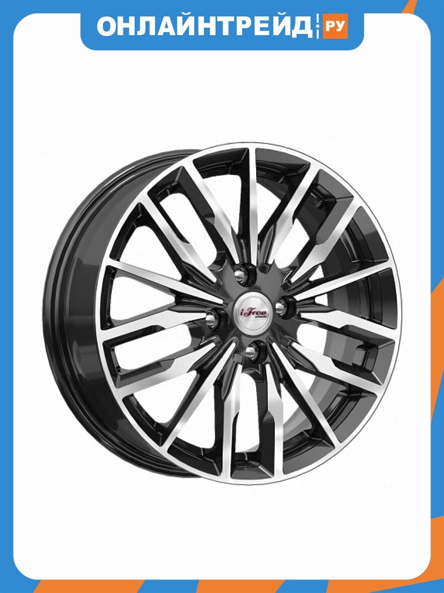 Диск Ifree Миконос 6x16/4x100 D54.1 ET45 Блэк Джек