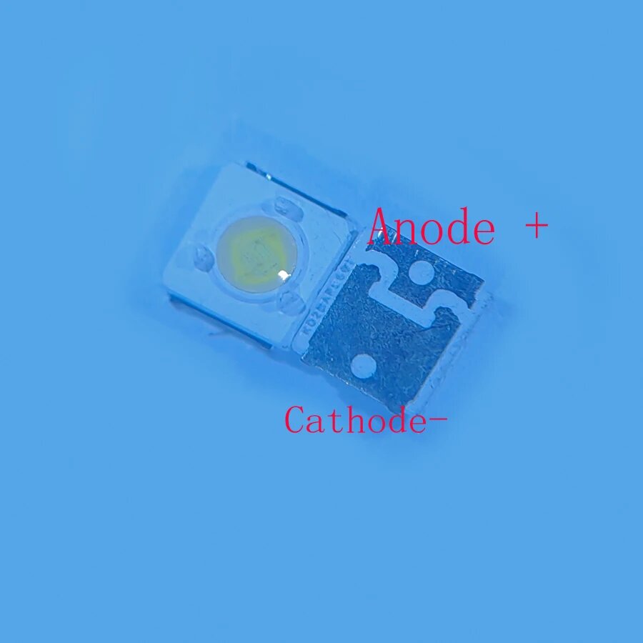 SMD LED 3535 3V холодный белый свет 1W для подсветки телевизоров Huaxinxiang
