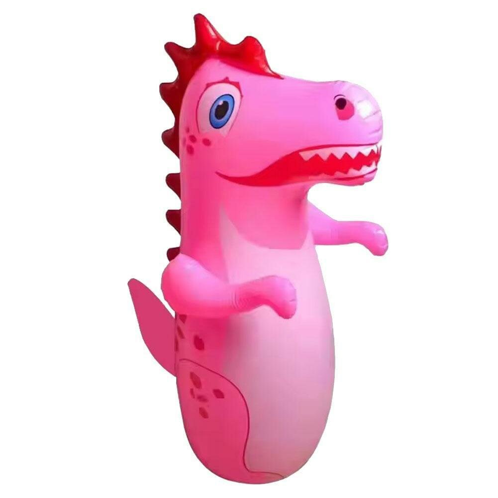 90cm Симпатичная надувная игрушка-неваляшка в форме динозавра