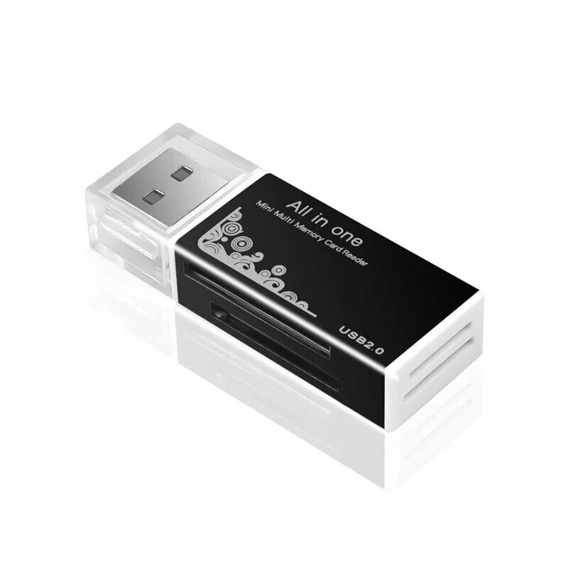 Черный картридер CHAO VOICE All in one USB 2.0