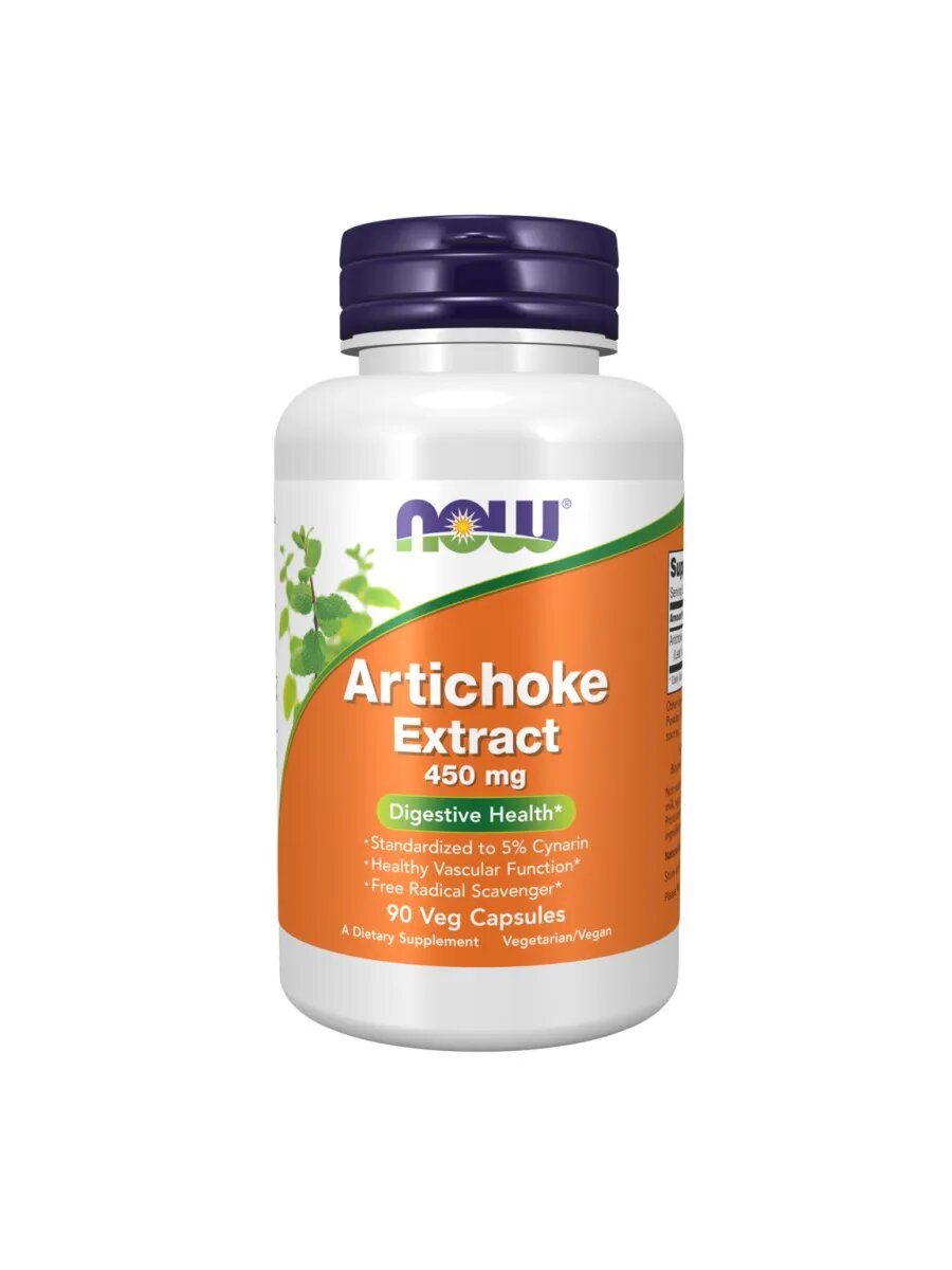 Now Артишока экстракт / Artichoke Extract 450 мг капсулы мас