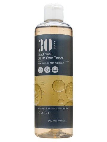 Тонеры для лица DABO Black Snail All in One Toner 300 мл