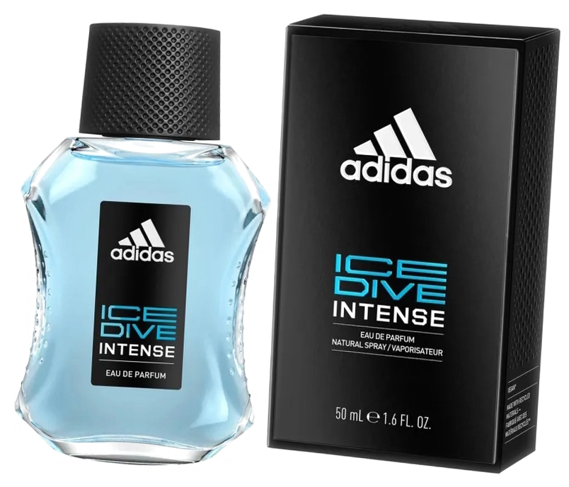 Мужская парфюмерная вода Adidas Ice Dive Intense объемом 50 мл - Адидас Айс Дайв Интенс