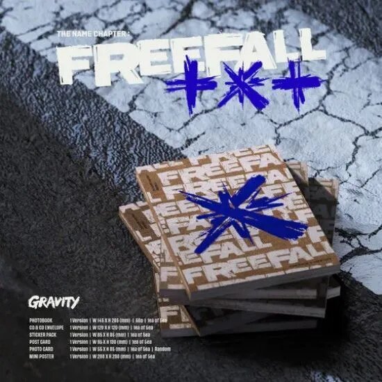 Альбом TXT - THE NAME CHAPTER: FREEFALL GRAVITY RANDOM — фото 1