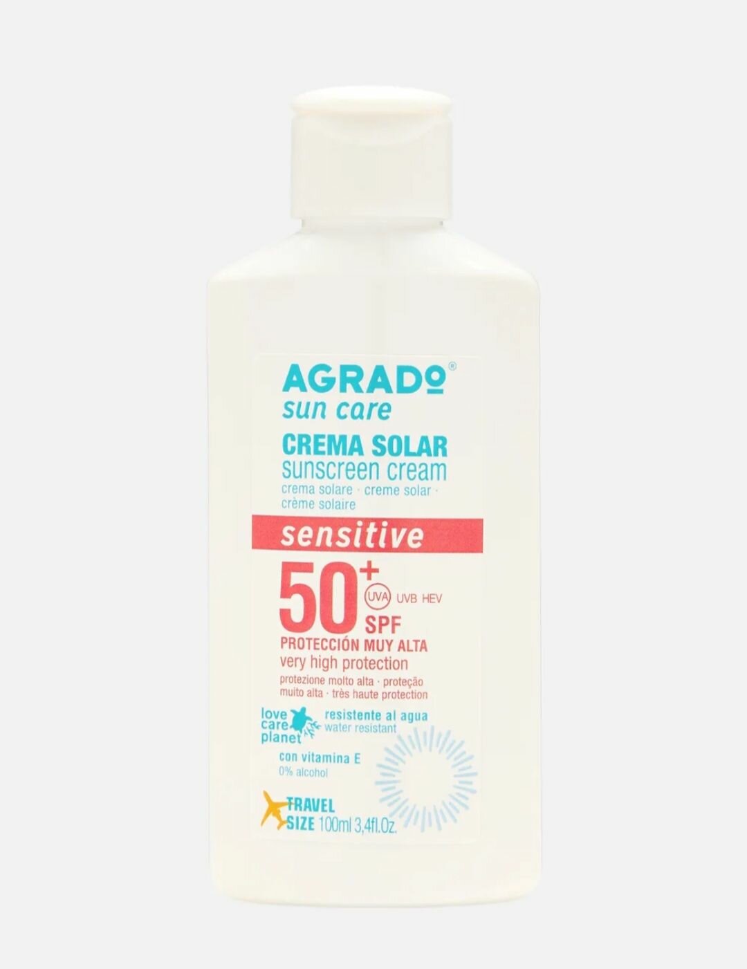 Солнцезащитный крем spf 50+ AGRADO sunscreen cream