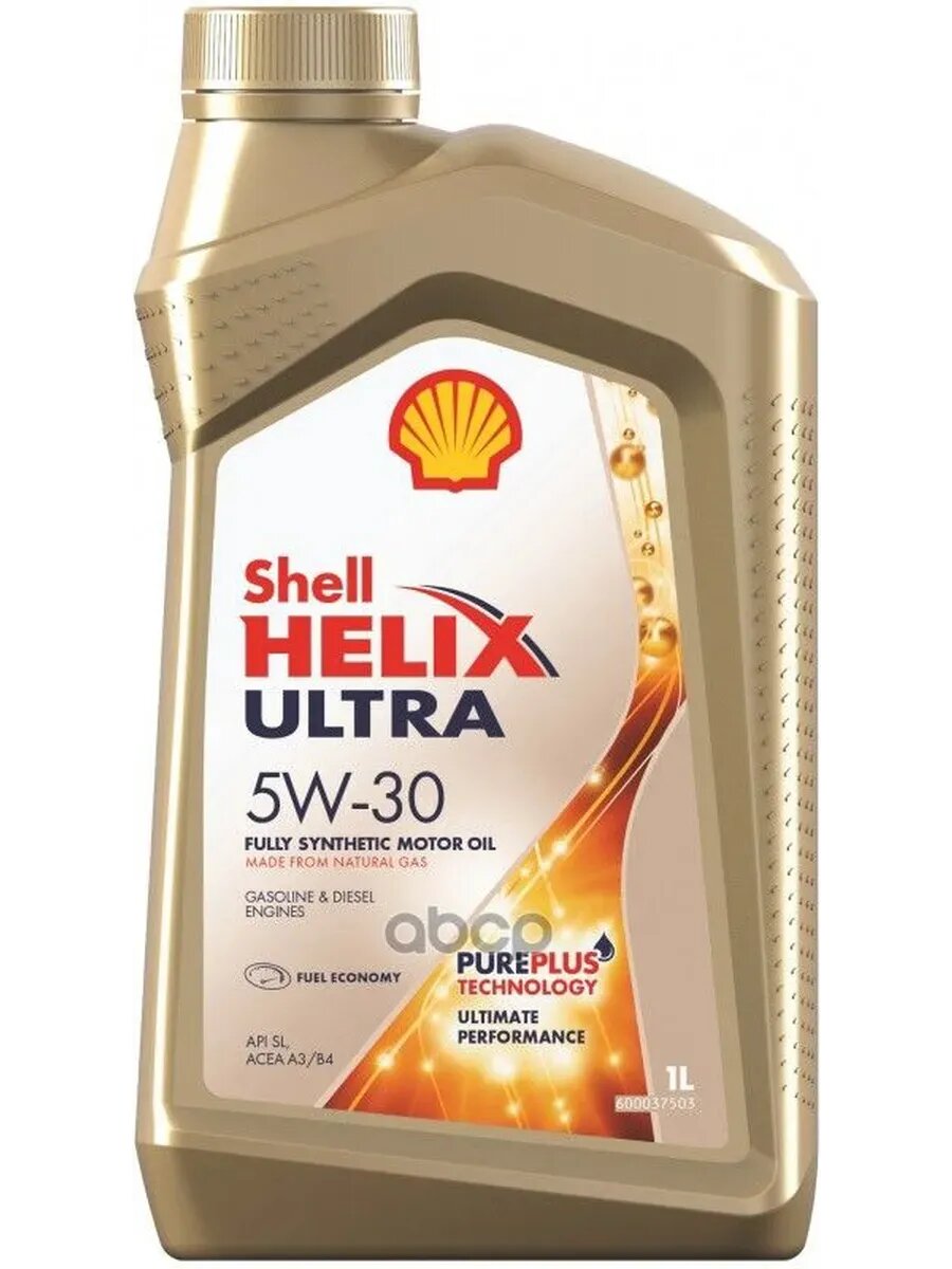 Shell 5W-30 Shell 1Л Синтетика Helix Ultra A3/B4