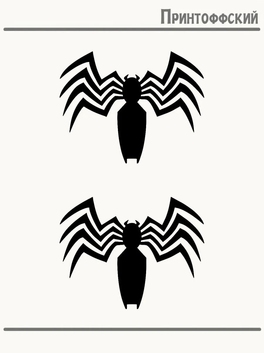 Термонаклейка venom веном