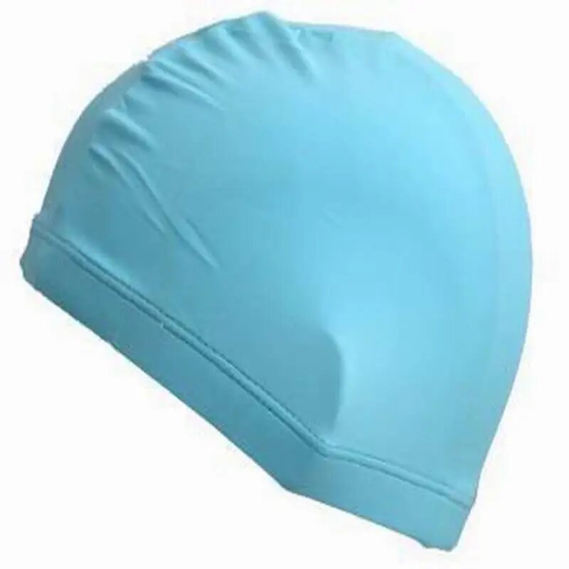 Детская эластичная шапочка для плавания XUANGOUXGCN Голубой, 1pcs light blue