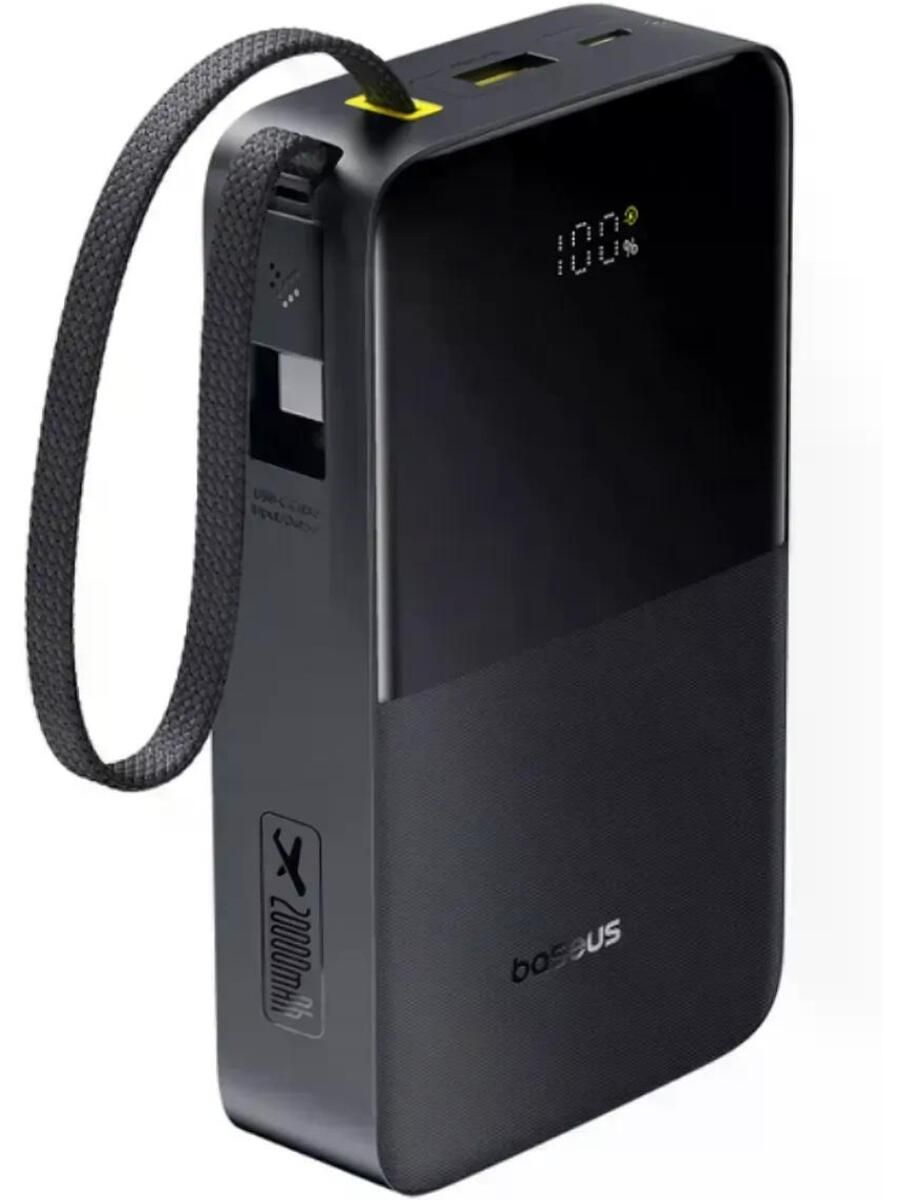 Повербанк 20000mAh Baseus EnerFill FC51 Bipow2 Pro Digital Display PPBD2-1W20, 22.5W, Cosmic Black (E0027701)