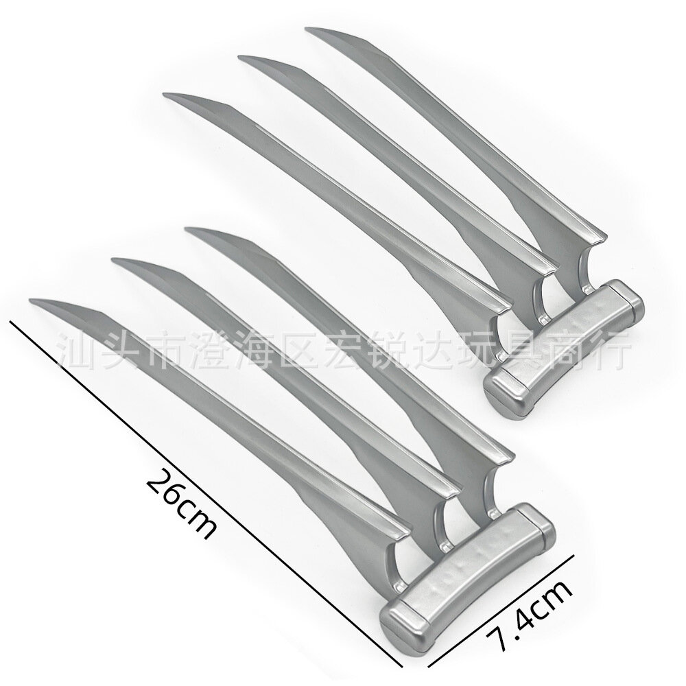 Игрушка «Коготь Росомахи» (периферийный аксессуар Людей-Икс) для взрослых, имитация когтя волка Логана, новый продукт TEMU, хит продаж на международных рынках.