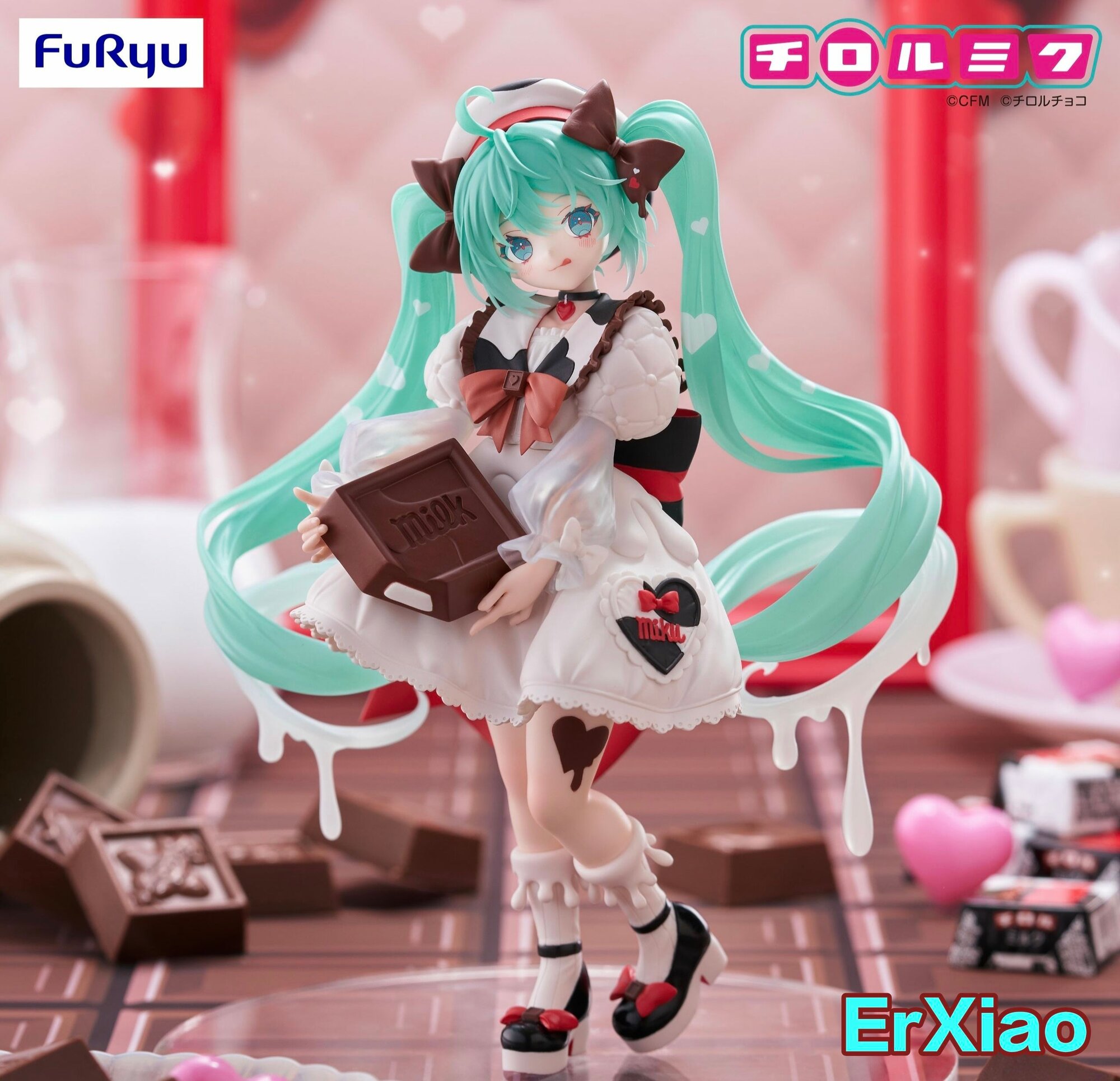 Фигурка FuRyu , Trio-Try-iT Figure , Хацунэ Мику / Hatsune Miku x Tirol Chocolate Milk Ver. 180mm