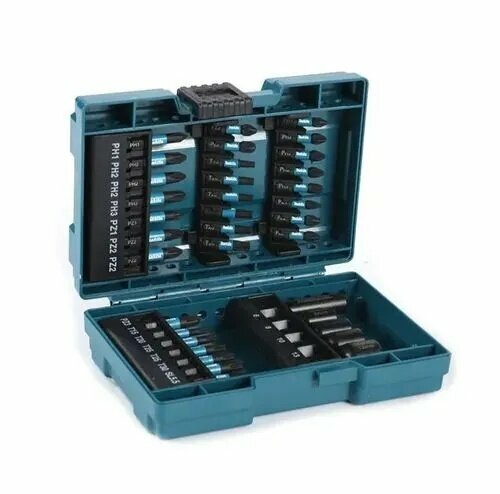 Набор бит для отвертки Makita 35 предметов