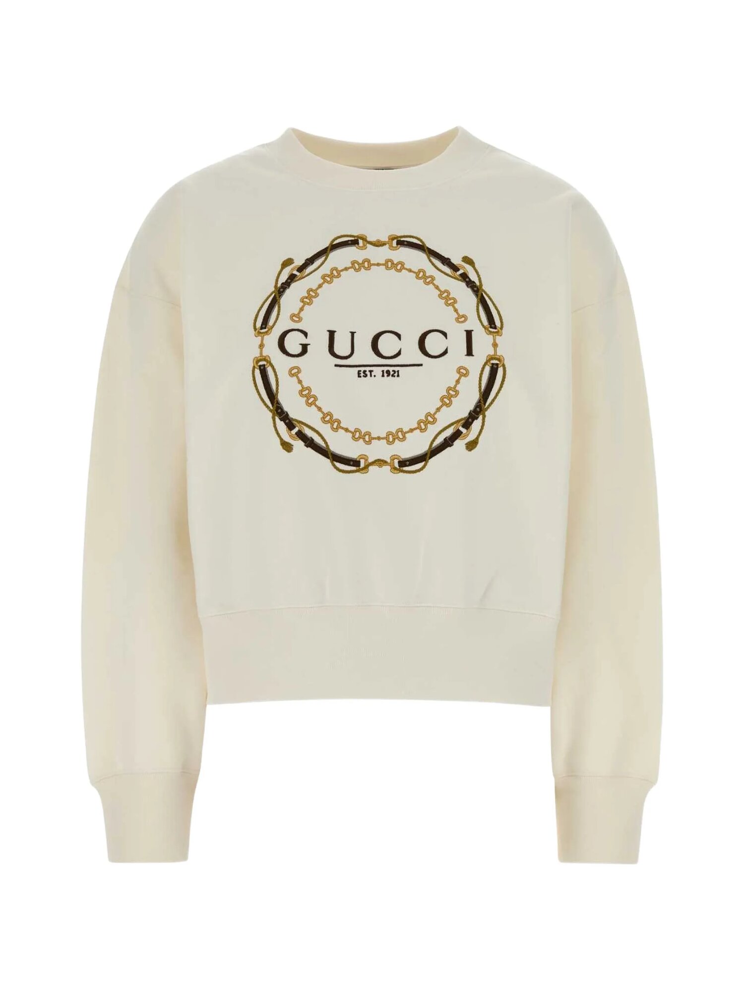 Толстовка Embroidered cotton sweatshirt