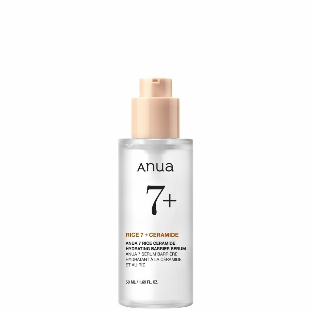 Anua Успокаивающая сыворотка для лица 50мл 7 Rice Ceramide Hydrating Barrier Serum 50ml
