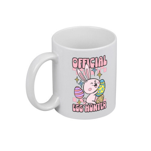 Кружка «Пасхальный кролик, пасха 2026, пасхальный заяц» (белый)