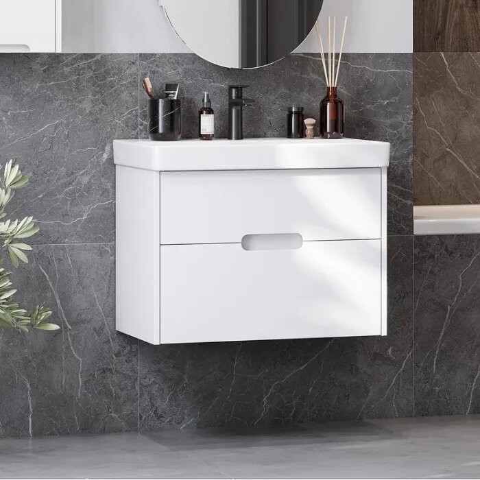 Тумба под раковину AQUATON Оливия 70 белая матовая