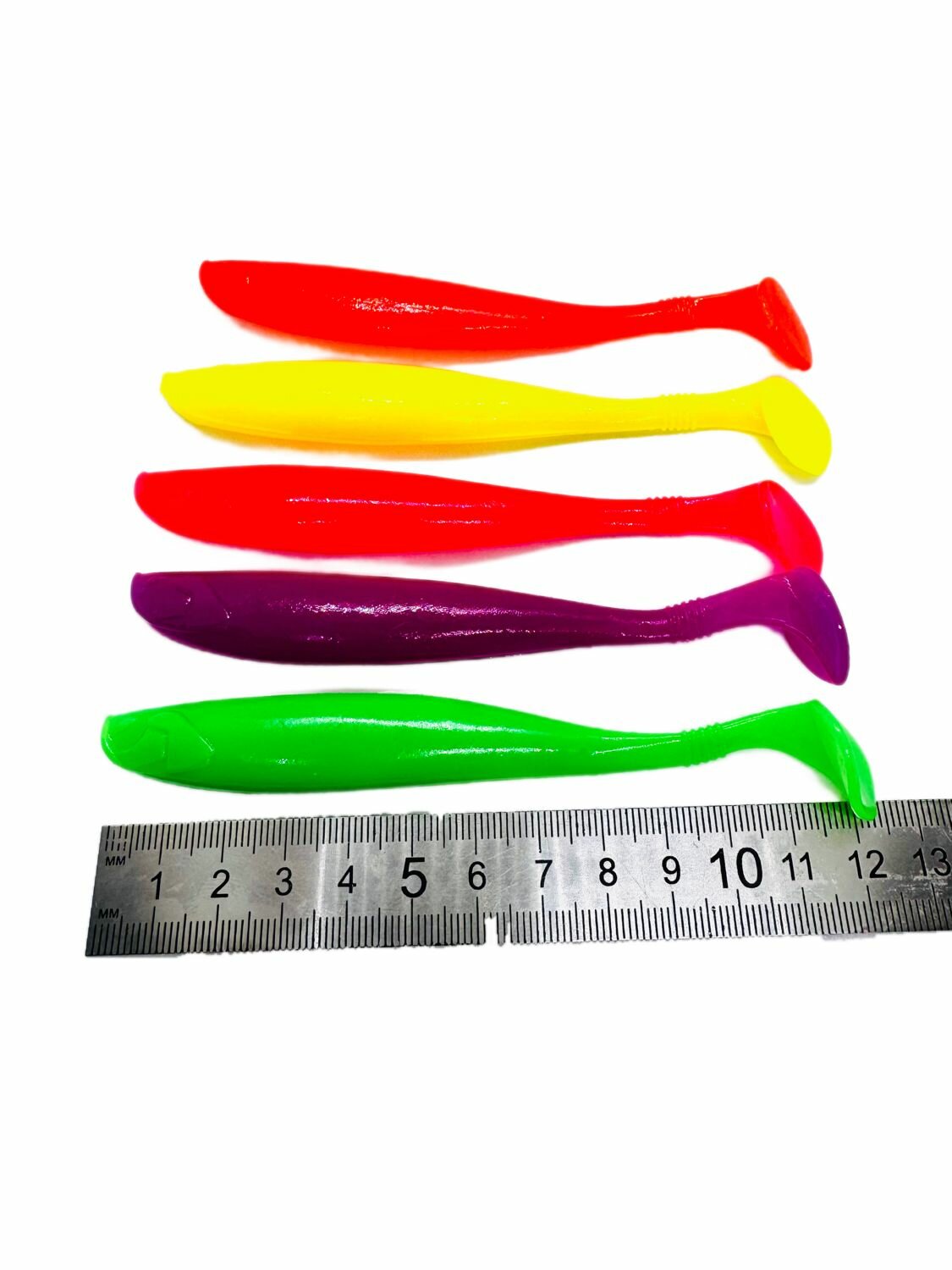 Силиконовые приманки для рыбалки; Силиконовые приманки; 5шт