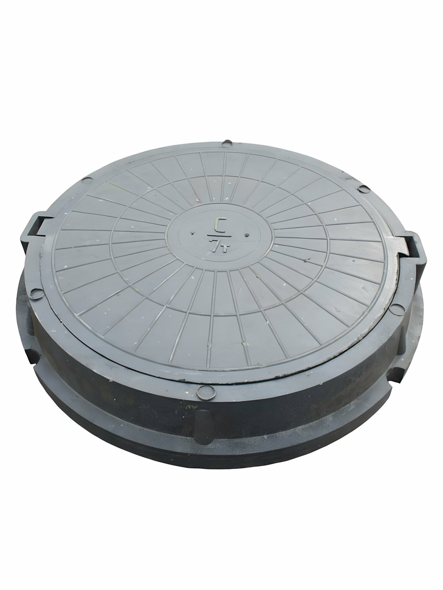 Люк канализационный 750х630х545х95 мм, 7т, 70 кН, полимер, ТТ000013103