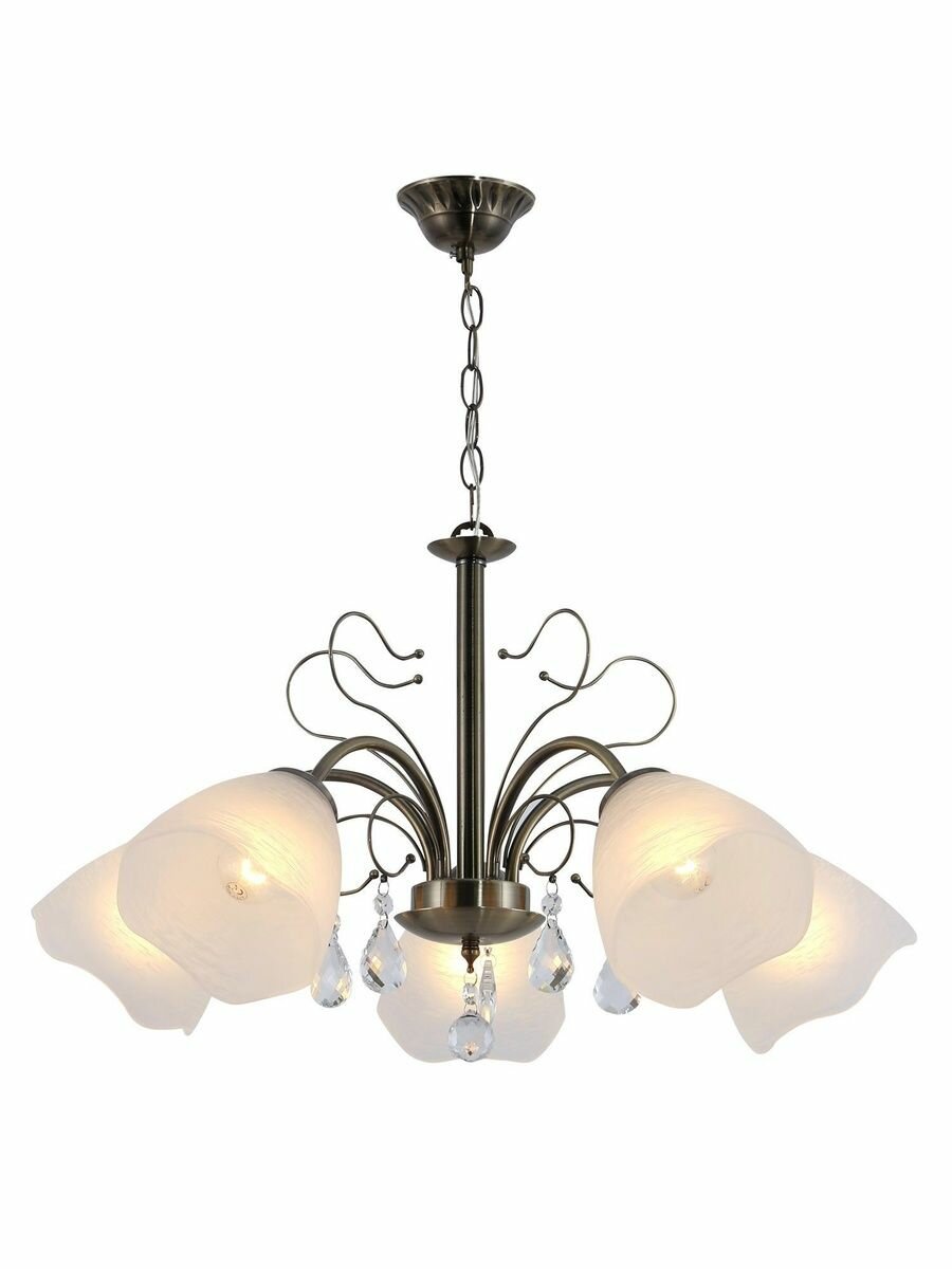 Люстра подвесная, CC6565/5, Цвет - Бронза, E27