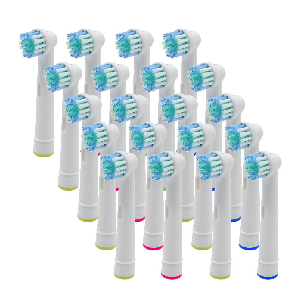 20 шт насадок для зубных щеток Oral-B Advance Power Triumph/3D Excel/Vitality Precision Clean