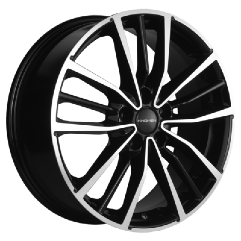 Диск колесный Khomen Wheels KHW1812 (Mazda CX-5 | Kia Seltos) 7,0x18 5x114,3 Dia67.1 ET45 цвет Black-FP