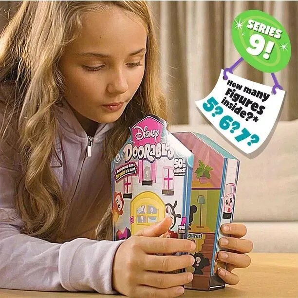 Фигурка-сюрприз Disney, 6 штук, ABS пластик, Красивый цвет C337, коллекционная игрушка — фото 1