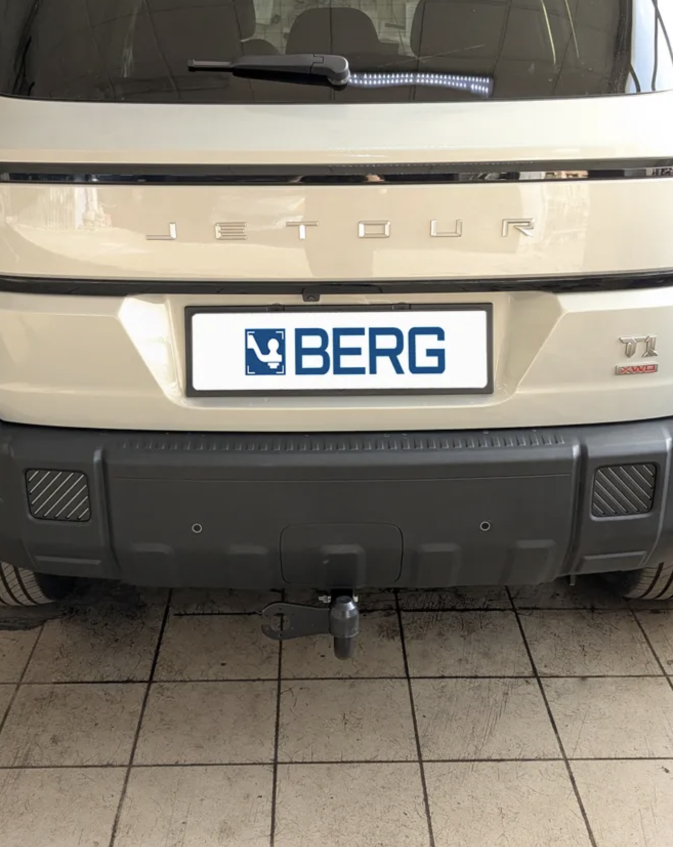 Фаркоп c электрикой Smart для Jetour T1 2025-, шар А, 1800/75 кг, F.0916.001