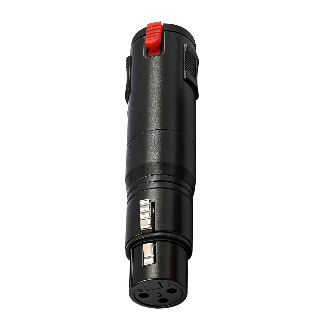 Адаптер XLR на 1/4 дюйма (6.35 мм) для микрофонов и видеокамер
