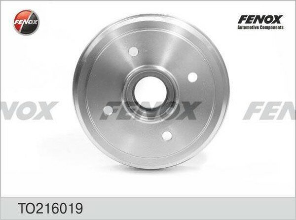 Тормозной барабан задний FENOX TO216019 180x80 4 отверстия Daewoo Matiz Chevrolet Matiz 00-