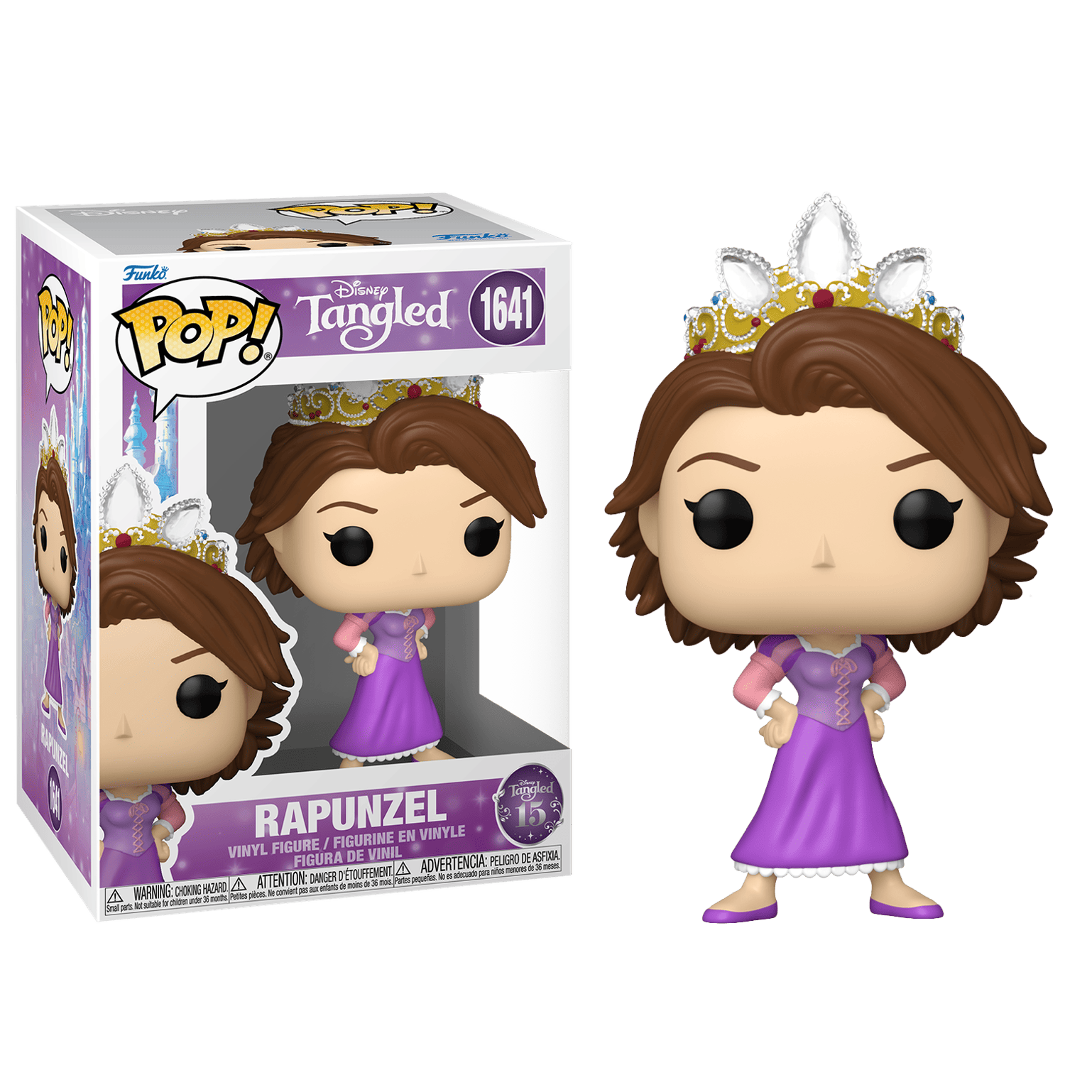 Фигурка Funko POP! Disney: Tangled - Rapunzel 86292 (1641) Рапунцель в короне — фото 1