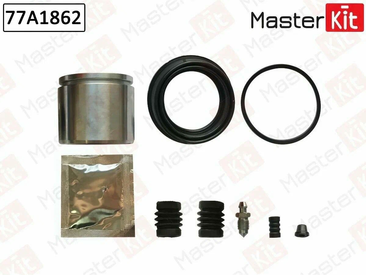 Ремкомплект суппорта переднего MASTER KIT 77A1862 60 мм с поршнем Chevrolet Aveo 11->, Cruze 09->, Orlando 11->, Opel Astra H 07->, J 09->, Mokka 12->
