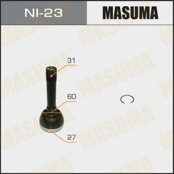 ШРУС наружный MASUMA NI-23 Nissan Patrol 88-98, пыльник не требуется, комплект