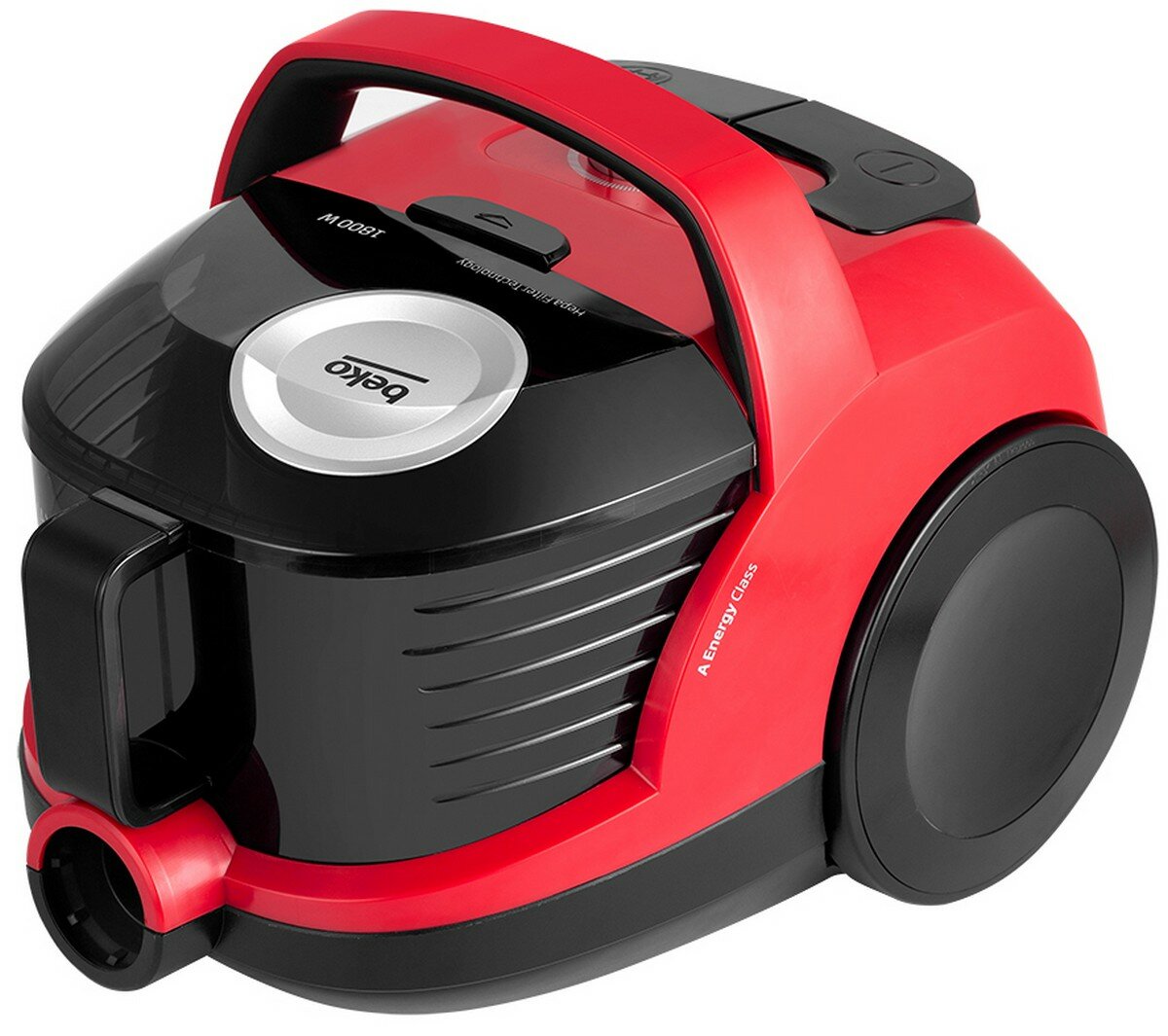 Пылесос напольный Beko VCO 32818 WR, 1800 Вт, пылесборник 1,8 л, красный