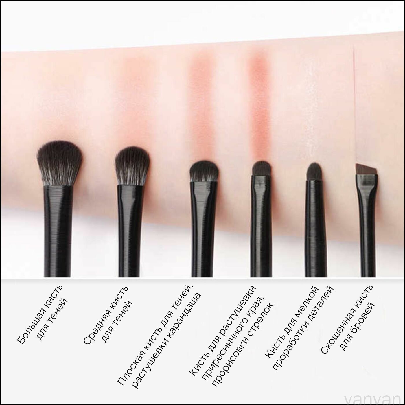 2025Набор кистей для макияжа