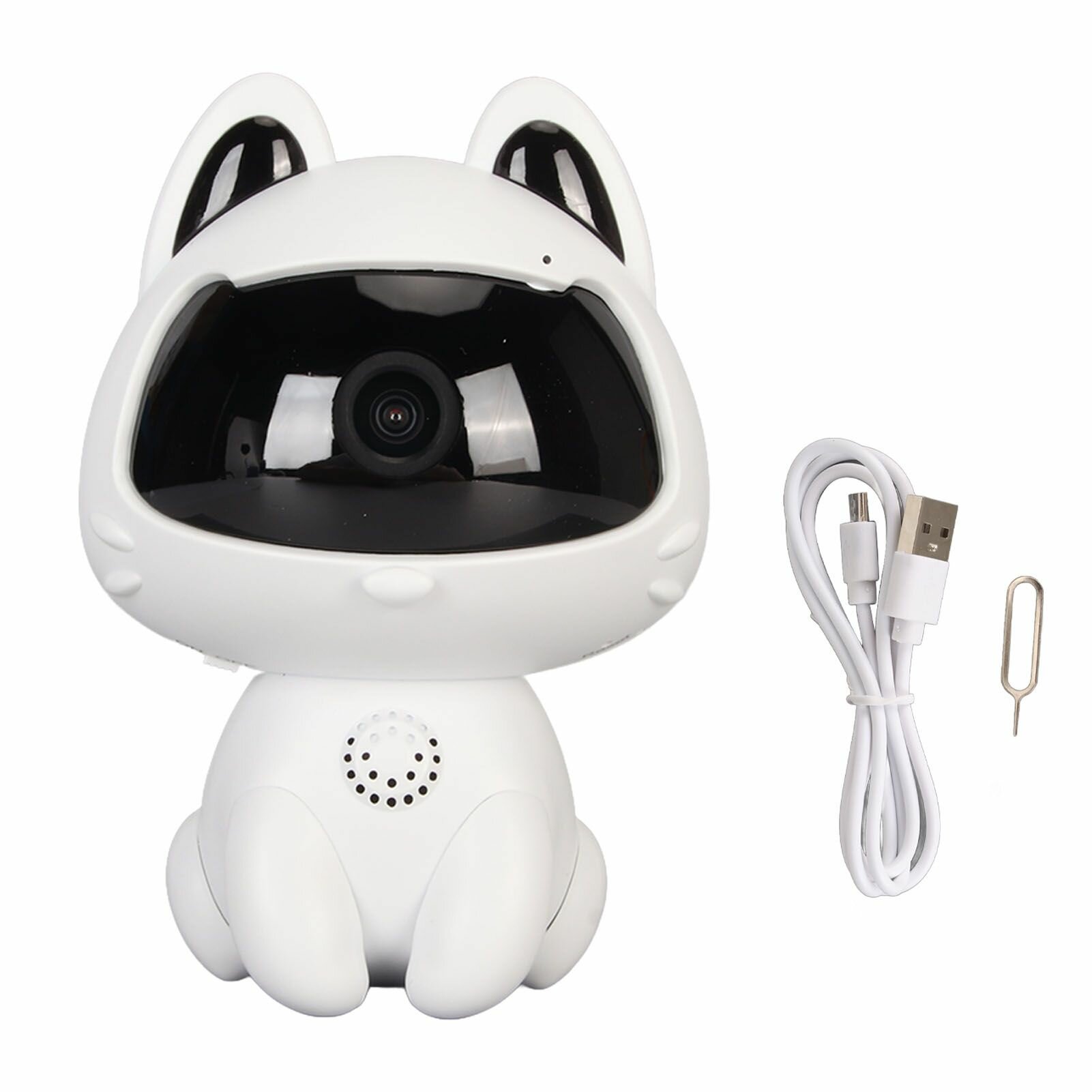Беспроводная радионяня 2 МП 1080P с WiFi IP-камерой, ИК-подсветкой ночного видения, двусторонней связью, совместима с приложением V380pro