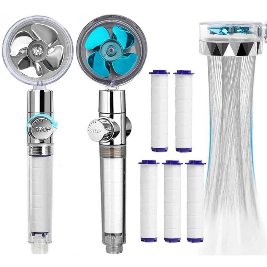 Душевая лейка ручная Silver Set A, ABS пластик