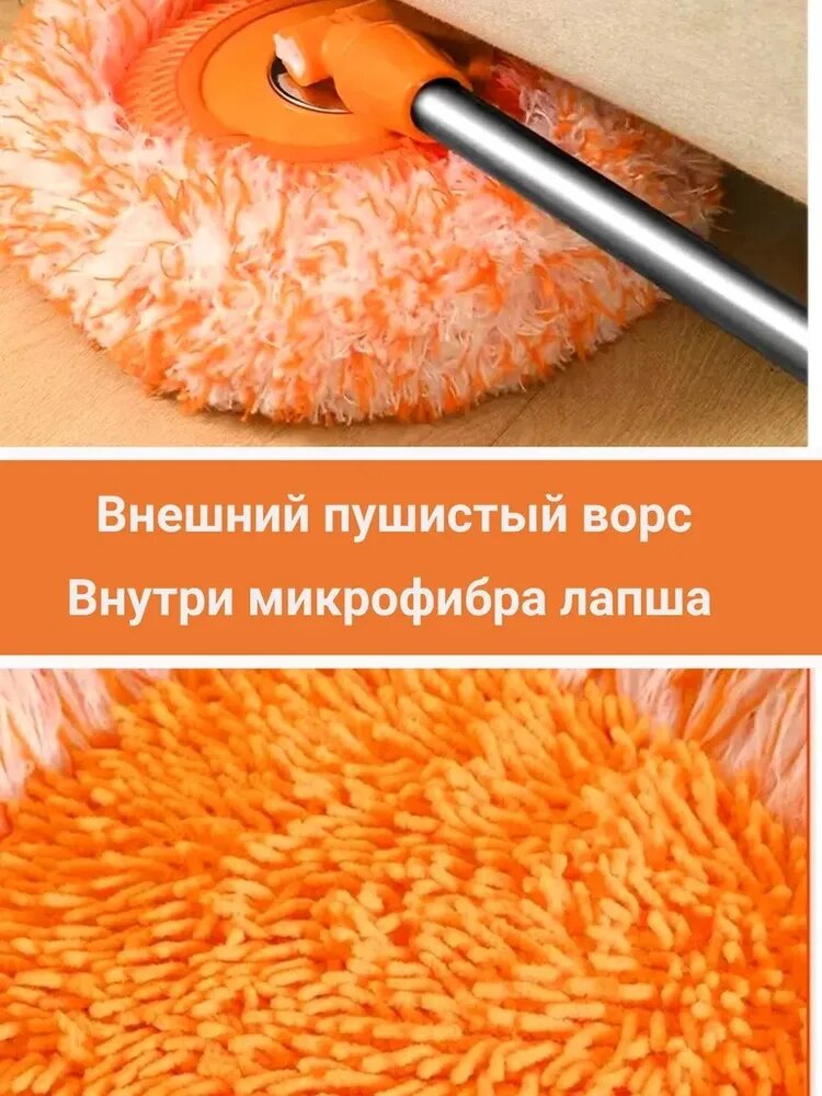 Насадка на швабру "Насадки круглые для швабры вертушки"