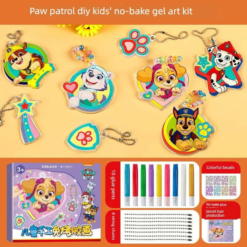 Набор для рисования кристаллами Paw Patrol в подарочной упаковке, детский творческий набор для рисования