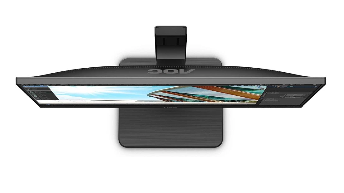 Монитор AOC 23,8" 24P2Q, 16:9, IPS, FHD, 4ms, 300cd, 75Hz, VGA, DVI, HDMI, DP, USB, SPK, HAS