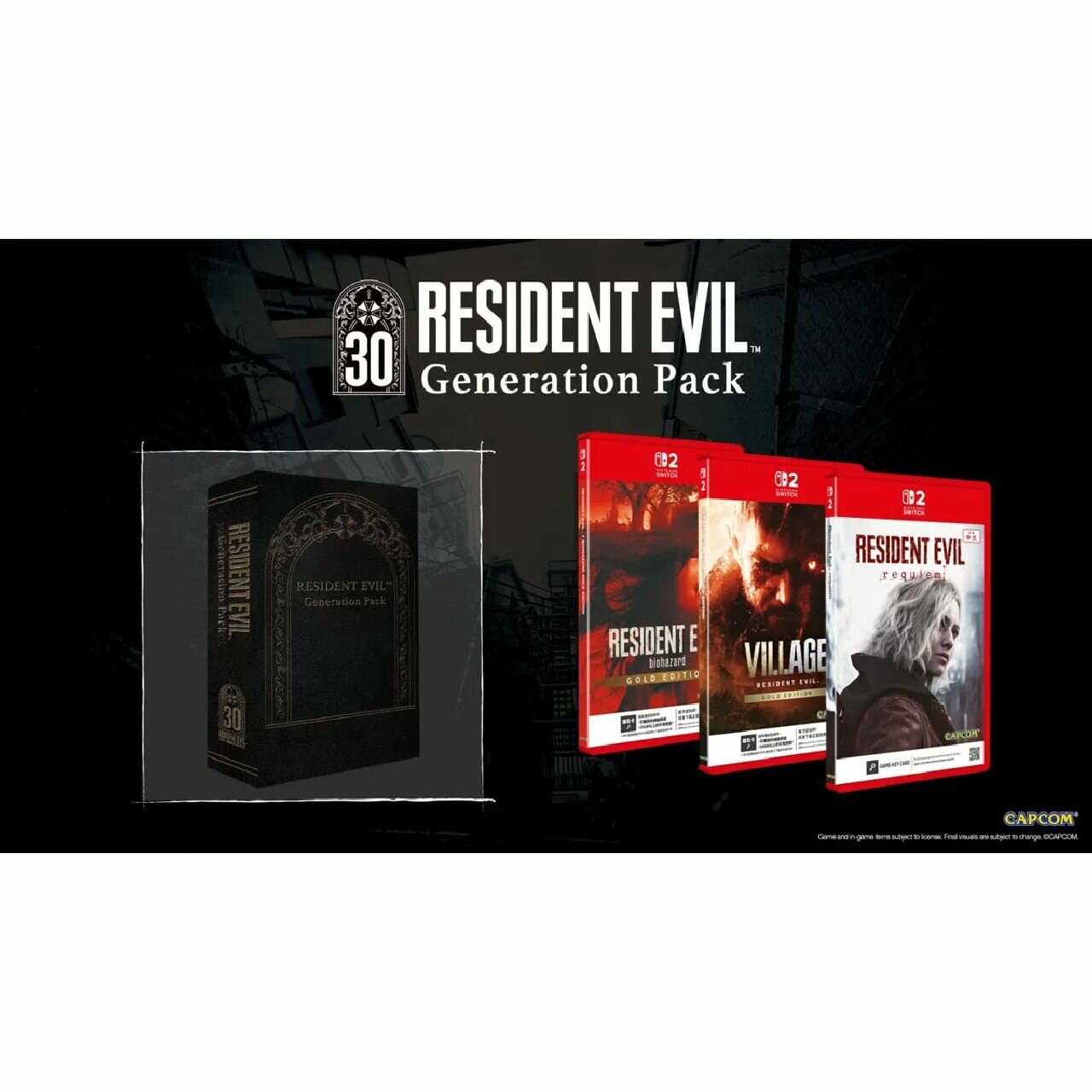 Игра для NIntendo Switch 2 Resident Evil: Generation Pack, русская версия