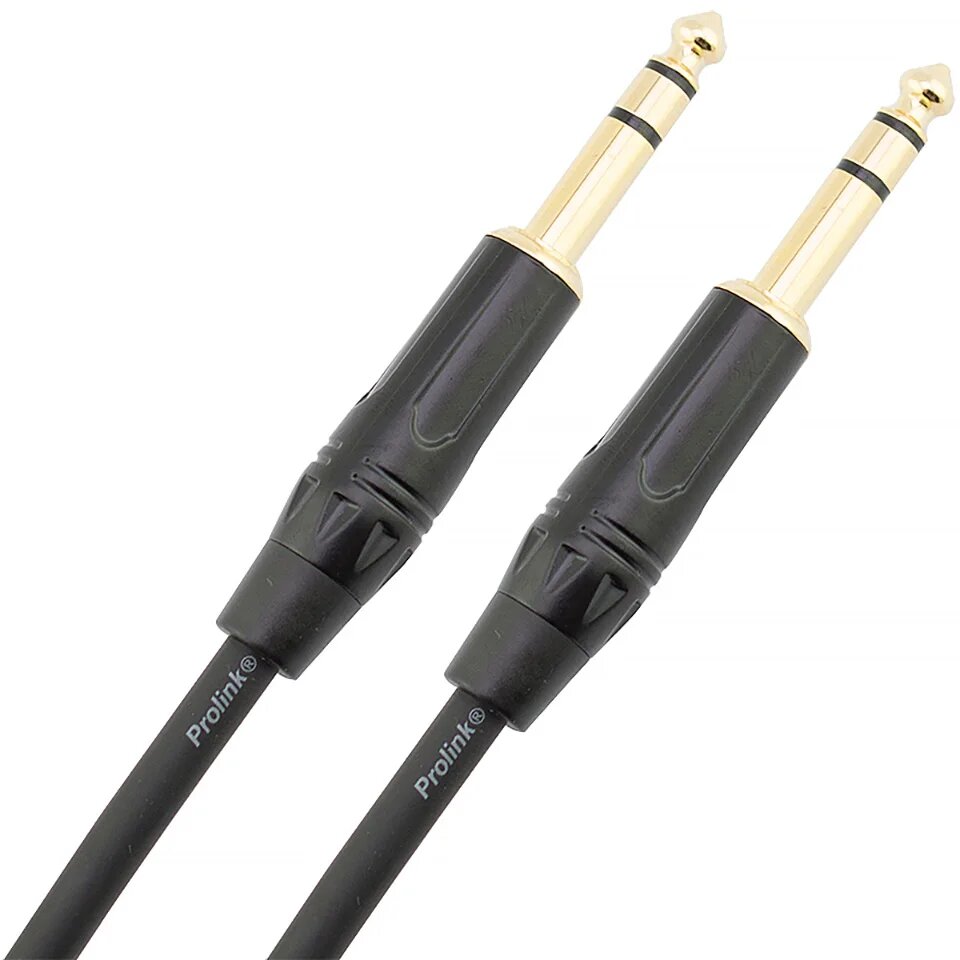 Аудиокабель Pureline Hi-Fi TRS-TRS 6,35 мм, 0.5m