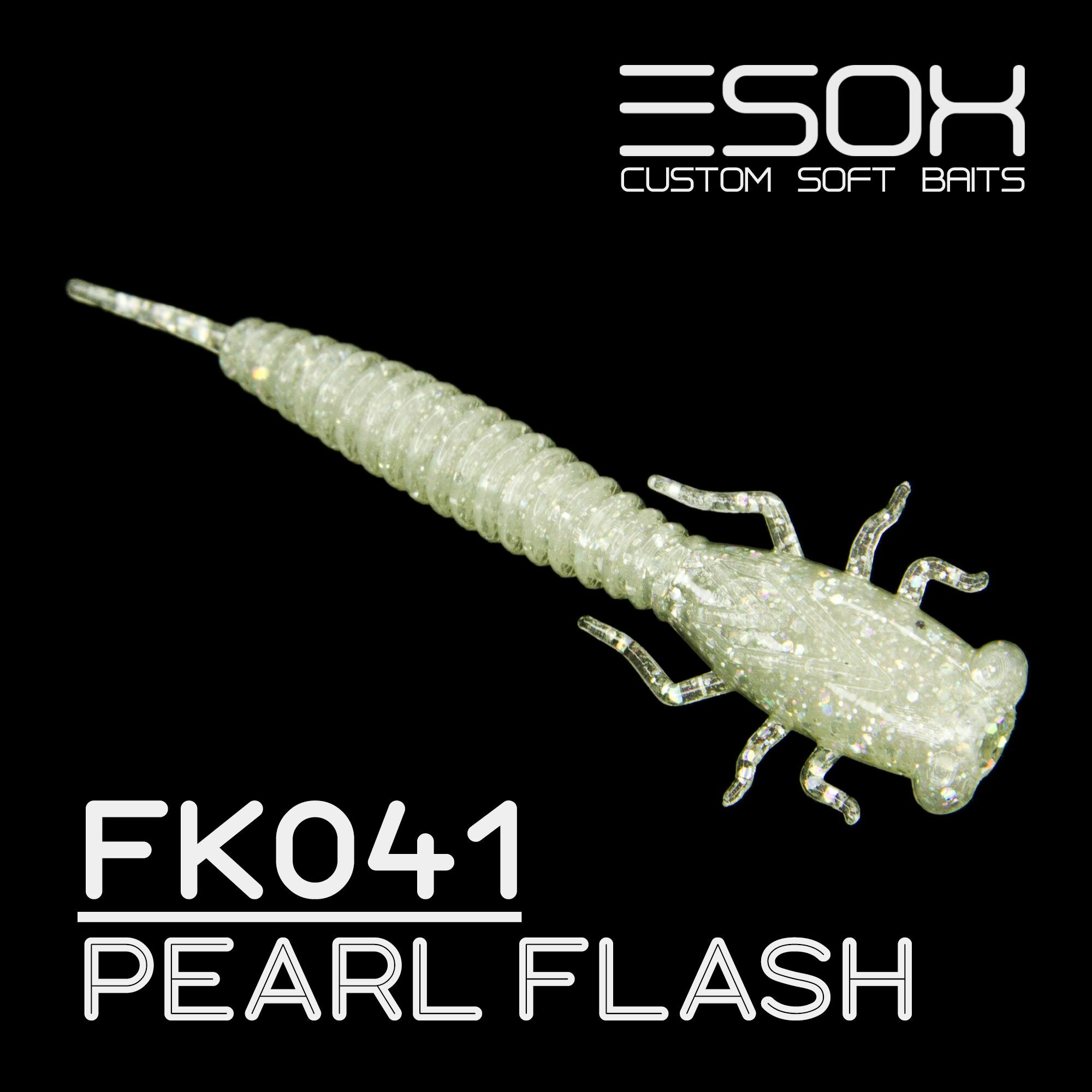 ESOX X-Vibra 2.4" (62мм) 8шт / Мягкая приманка для рыбалки