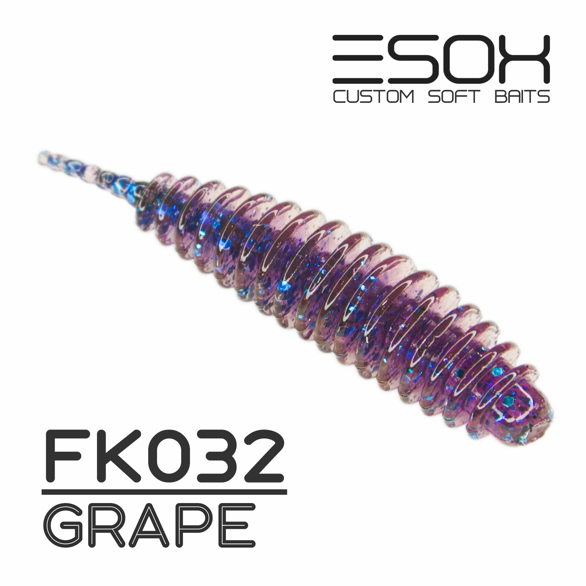 ESOX Tantra 1.6" (40мм) 12шт / Мягкая приманка для рыбалки