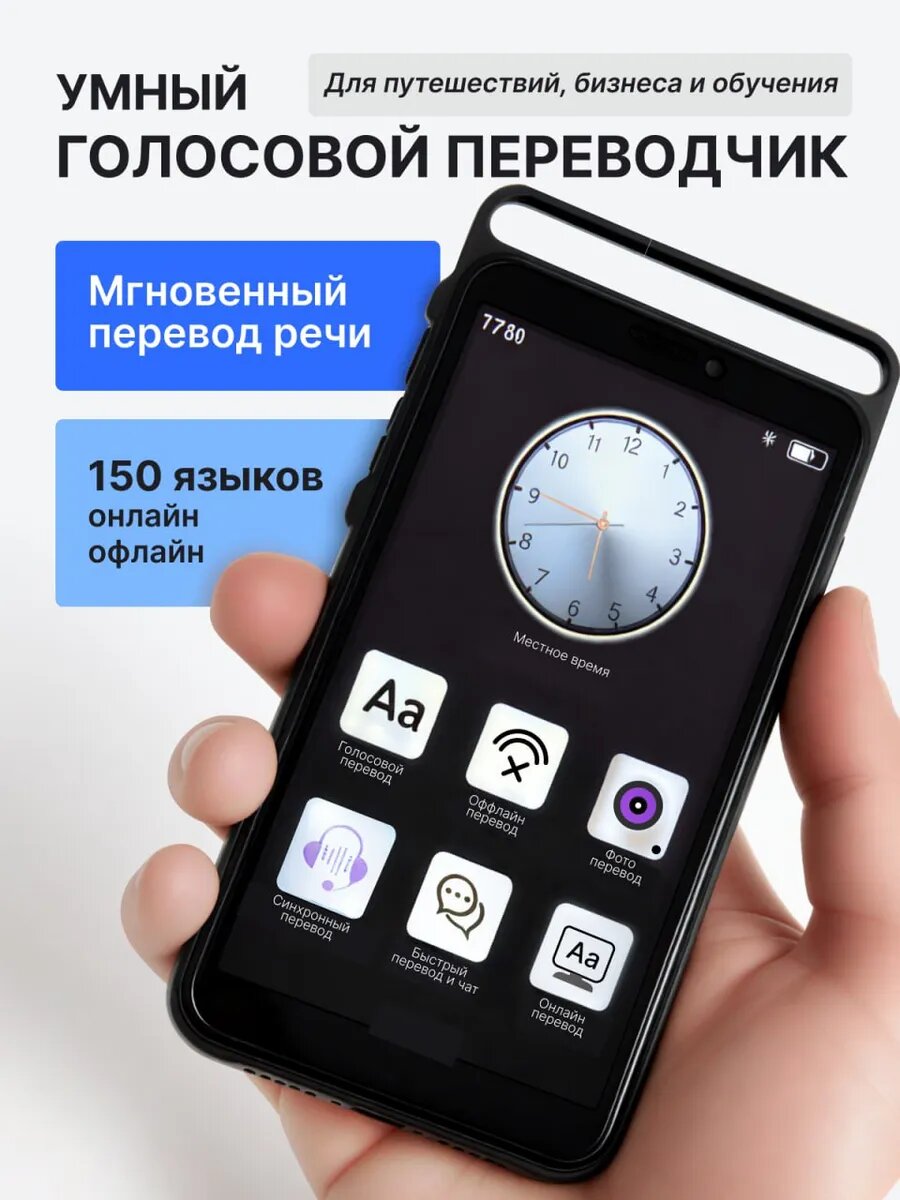 Голосовой переводчик без интернета