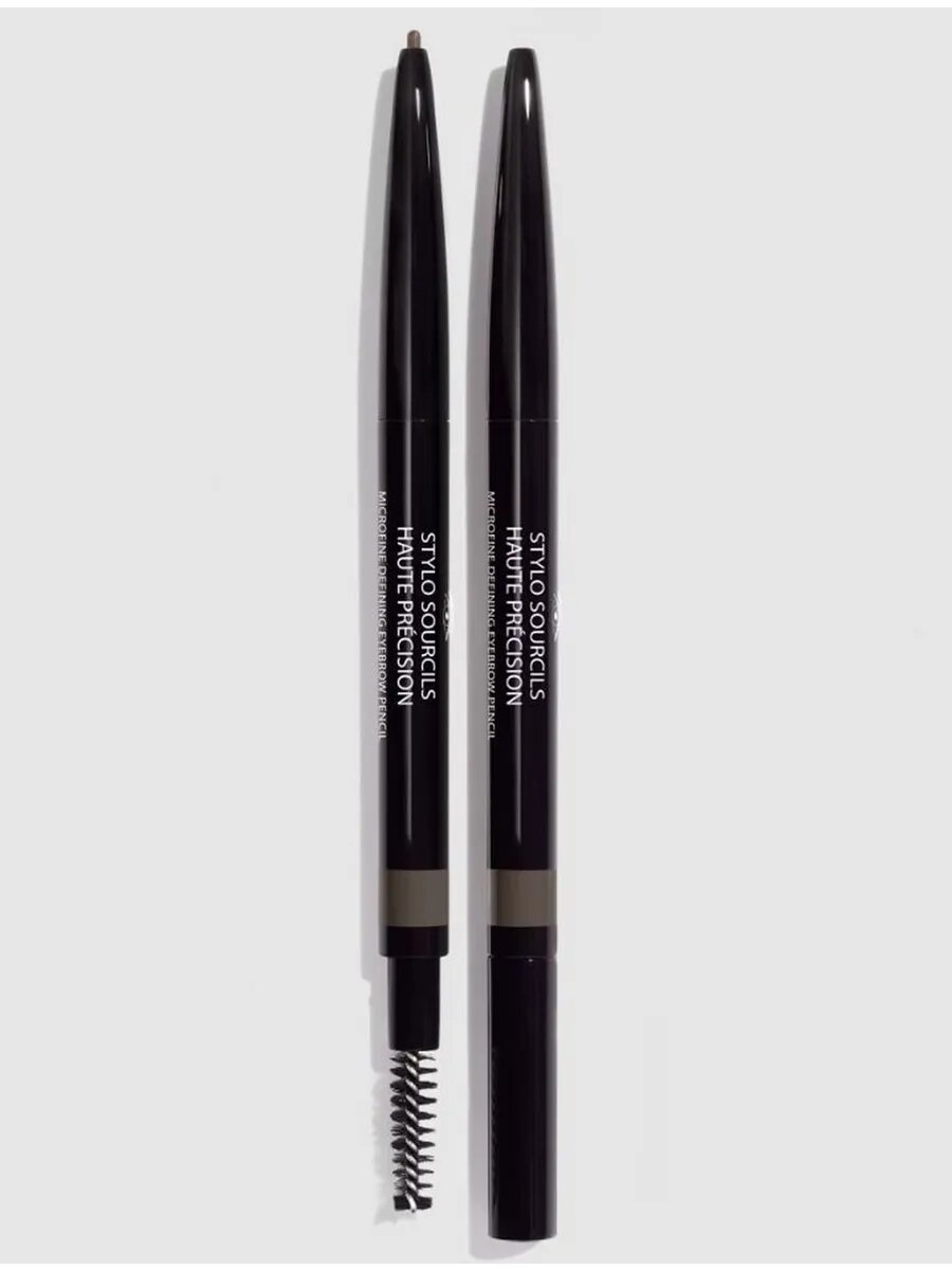 Карандаш для бровей с щеточкой CHАNEL Stylo sourcils haute precision оттенок 166 brun noir